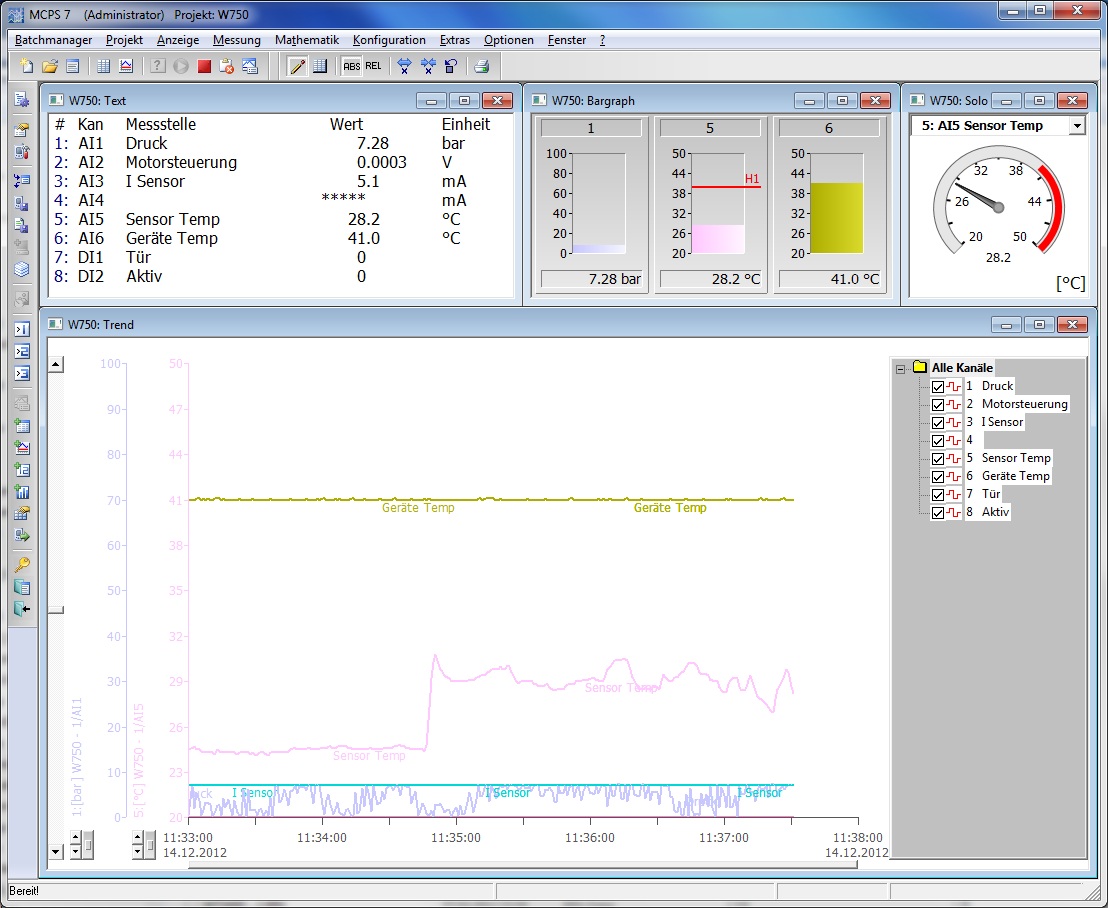 MCPS - Multi Channel Process System | CAD Computer